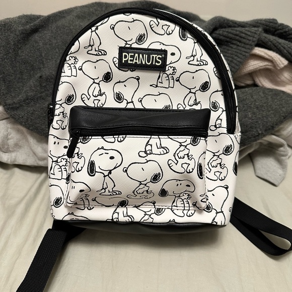 Bioworld | Bags | Snoopy Peanuts Mini Backpack | Poshmark